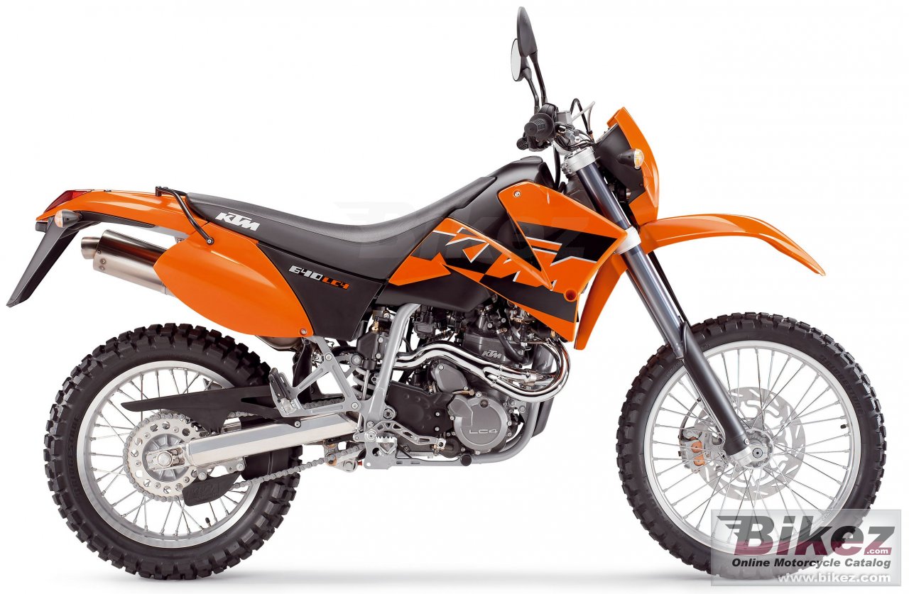 KTM 640 LC4 Enduro poster